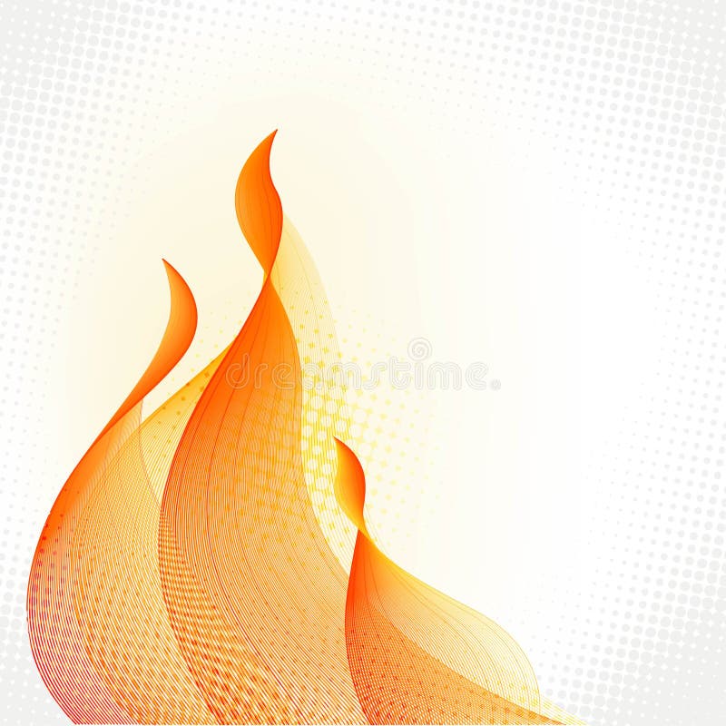Abstract Fire Background stock vector. Illustration of flow - 55304629