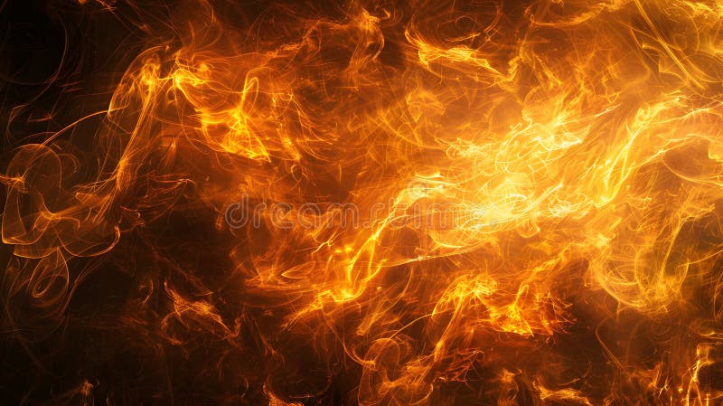 Abstract Fire Background with Digital Flames Texture Stock Image ...