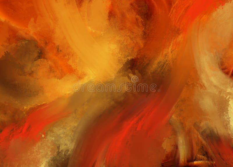 Abstract Fire Background Digital Illlustration Stock Image - Image of ...