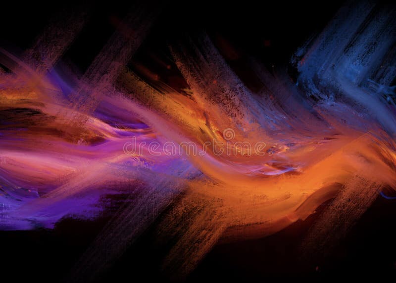 Abstract Fire Background Digital Illlustration Stock Image - Image of ...