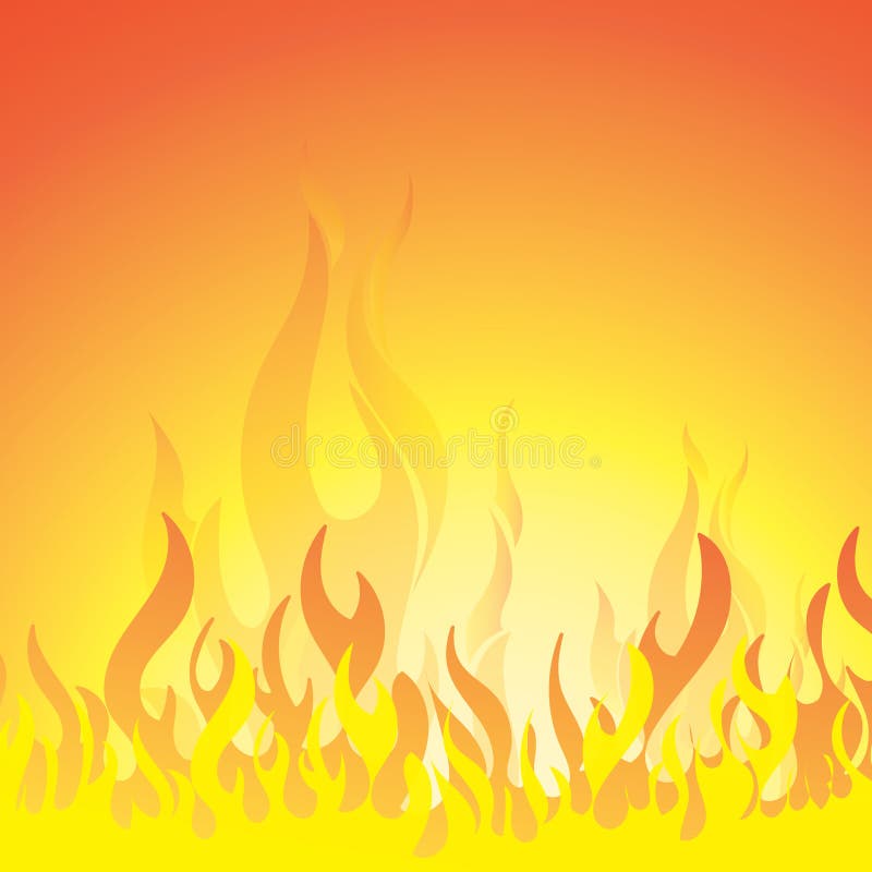 Abstract Fire Background. Vector Illustration Decorative Design Stock ...