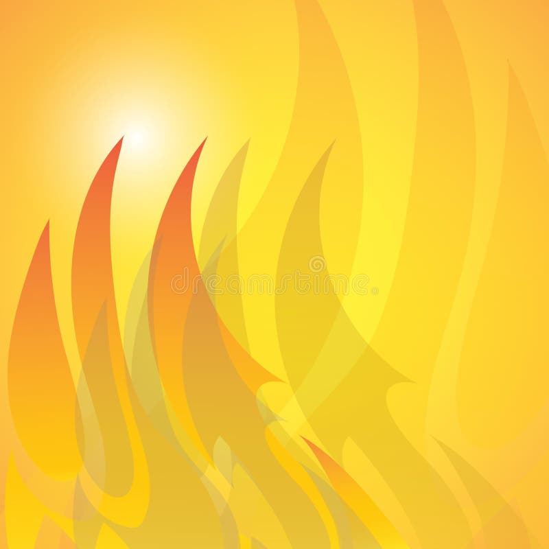 Abstract Fire Background. Vector Illustration Decorative Design Stock ...