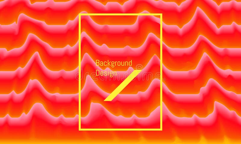 Abstract Fire Burning Wave. Colorful Beautiful Background Design ...