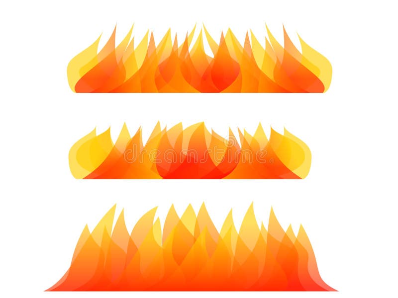 Fire Element Background (vector) Stock Vector - Illustration of heat ...