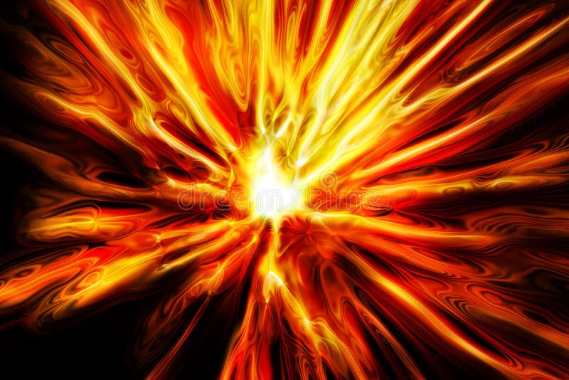 Abstract Fire Explosion Texture Stock Illustration - Illustration of ...