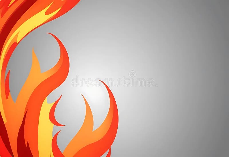 Abstract Fire Flame Background Vector Illustration for Design and ...