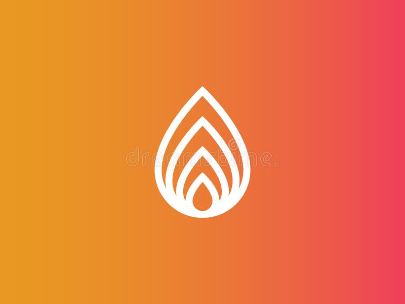 Abstract leaf fire logo stock vector. Illustration of green - 82711250