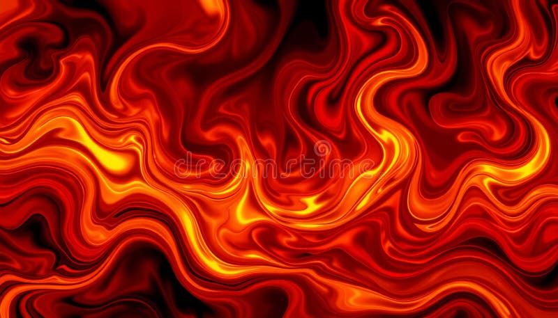 Abstract Fire Flames Background, Dynamic Energy and Fiery Texture ...