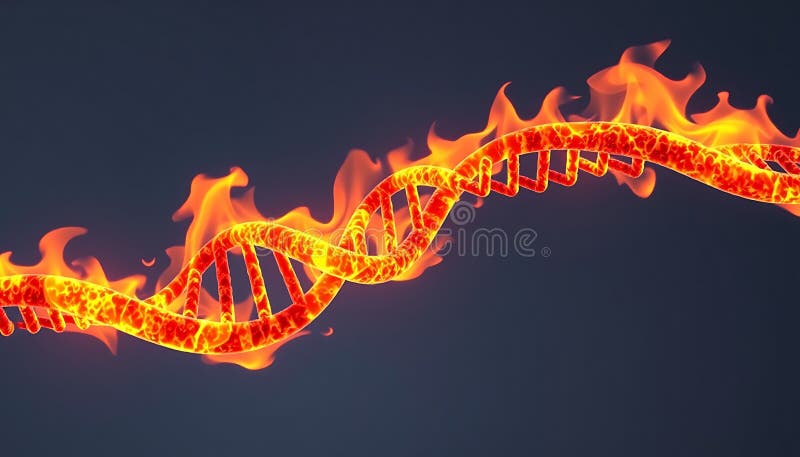 Abstract Fire Flames Dynamic Motion, Burning Energy and Intense Heat ...