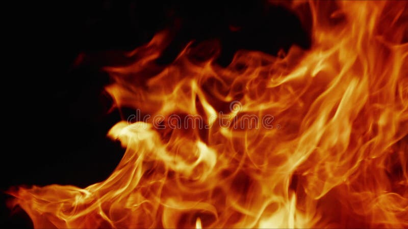 Abstract Fire Flames and Smoke Burning Like Hell Stock Footage - Video ...