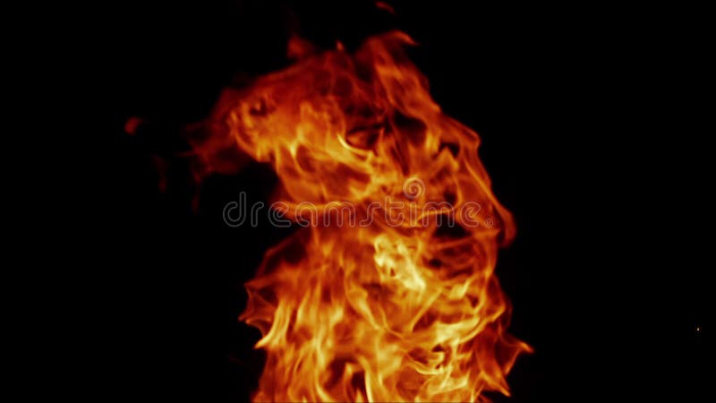 Abstract Fire Flames and Smoke Burning Like Hell Stock Video - Video of ...