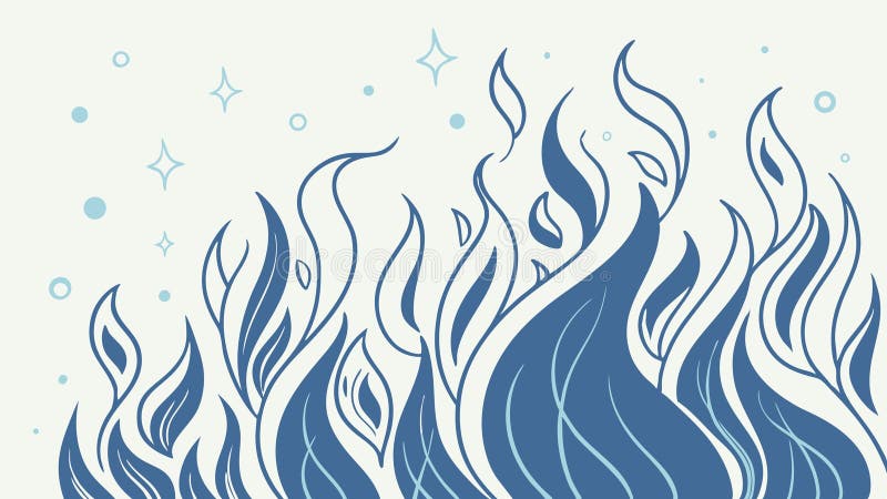 Abstract Fire Flames Vector Illustration, Vector Design Generative AI ...