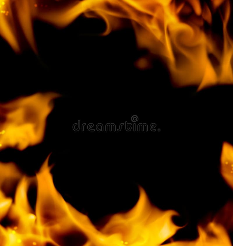 Abstract Fire stock photo. Image of orange, design, burn - 17681468