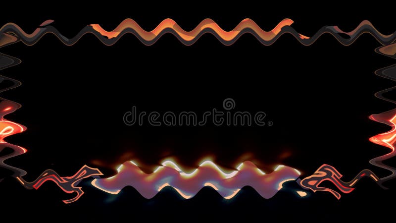 Abstract Fire Frame stock video. Video of color, effect - 335541471