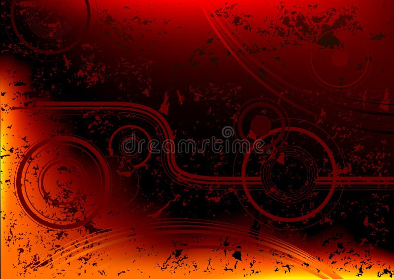 Abstract fire grunge stock vector. Illustration of line - 2597852