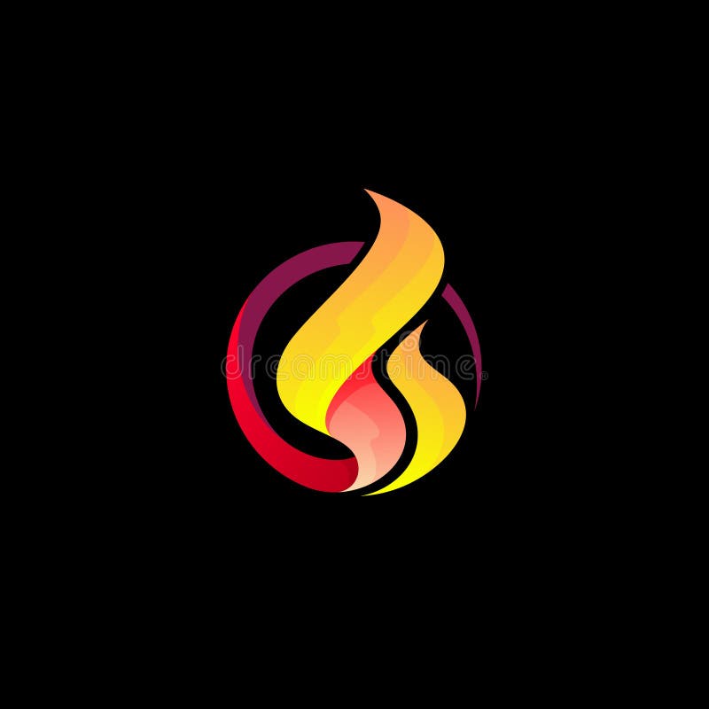 Circle Flame Vector Stock Illustrations – 159,960 Circle Flame Vector ...