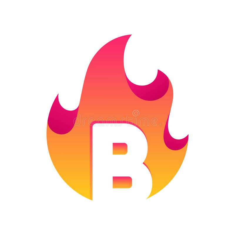 Fire Letter B Stock Illustrations – 647 Fire Letter B Stock ...