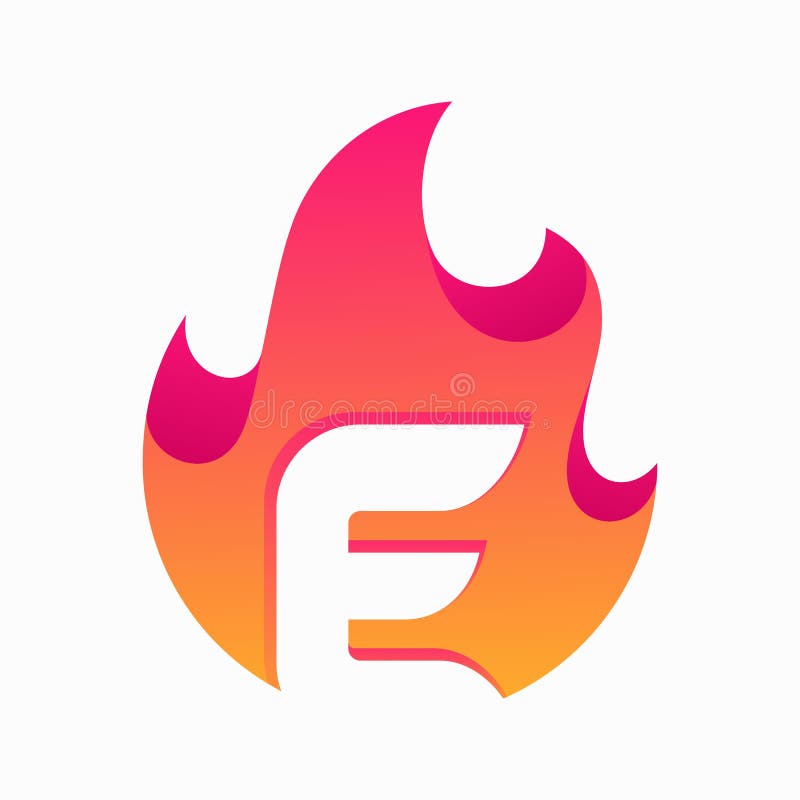 Letter E Fire Stock Illustrations – 361 Letter E Fire Stock ...