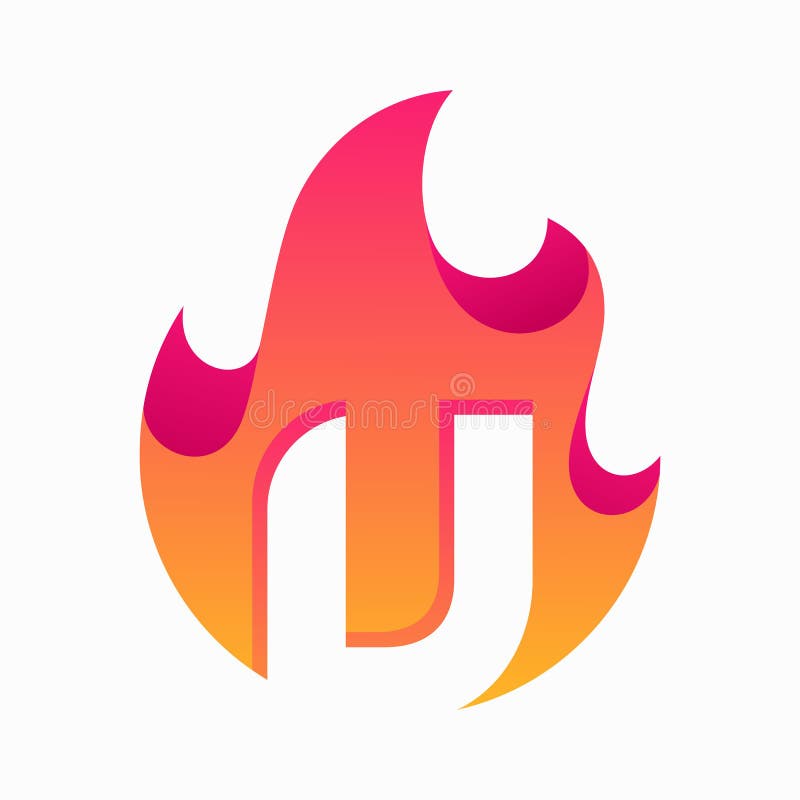 Letter U Fire Stock Illustrations – 192 Letter U Fire Stock ...