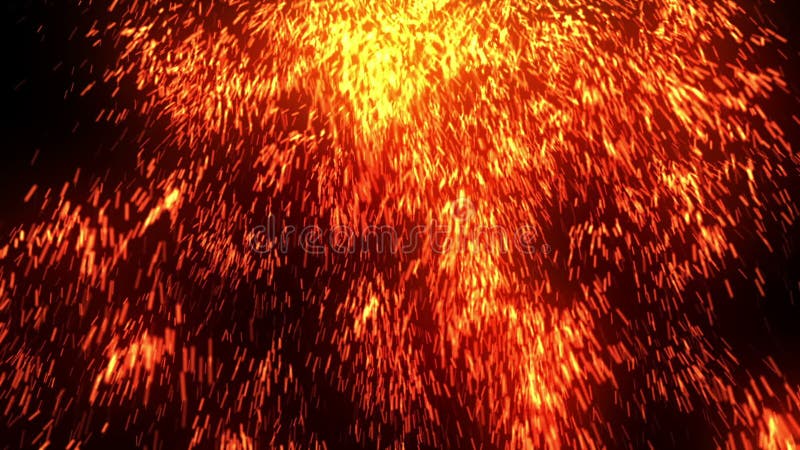 Abstract Fire Rain Particles Stock Footage - Video of aqua, elections ...