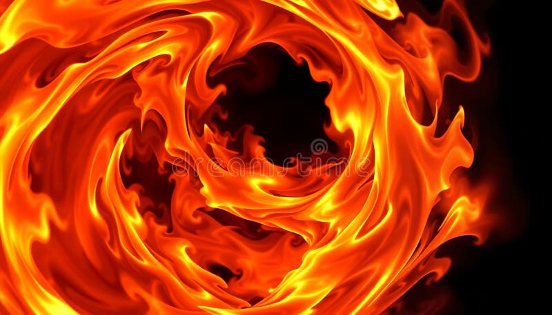 Abstract Fire Texture Background, Fiery Pattern and Dynamic Visual ...