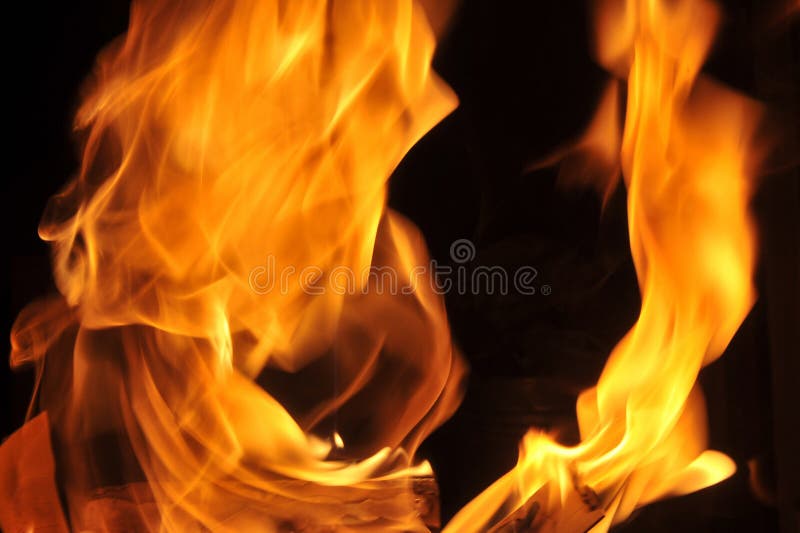 Abstract Fire Textures Surface Background Closeup Stock Image - Image ...