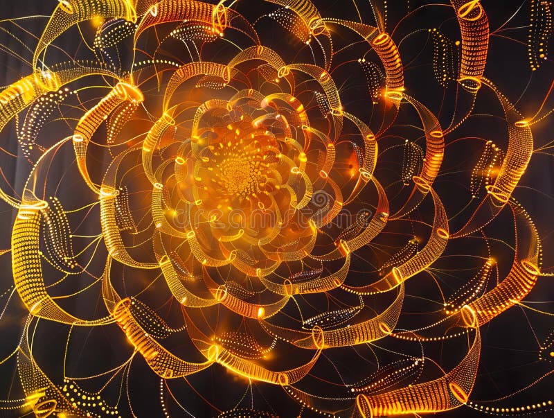 Abstract firefly pattern stock illustration. Illustration of background ...