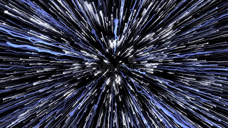 Abstract Fireworks Explode in the Dark Sky. Motion Stock Photo - Image ...