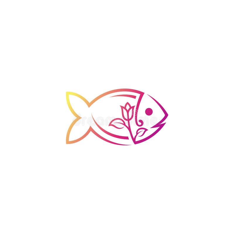 Fish Flower Outline Stock Illustrations – 2,953 Fish Flower Outline ...
