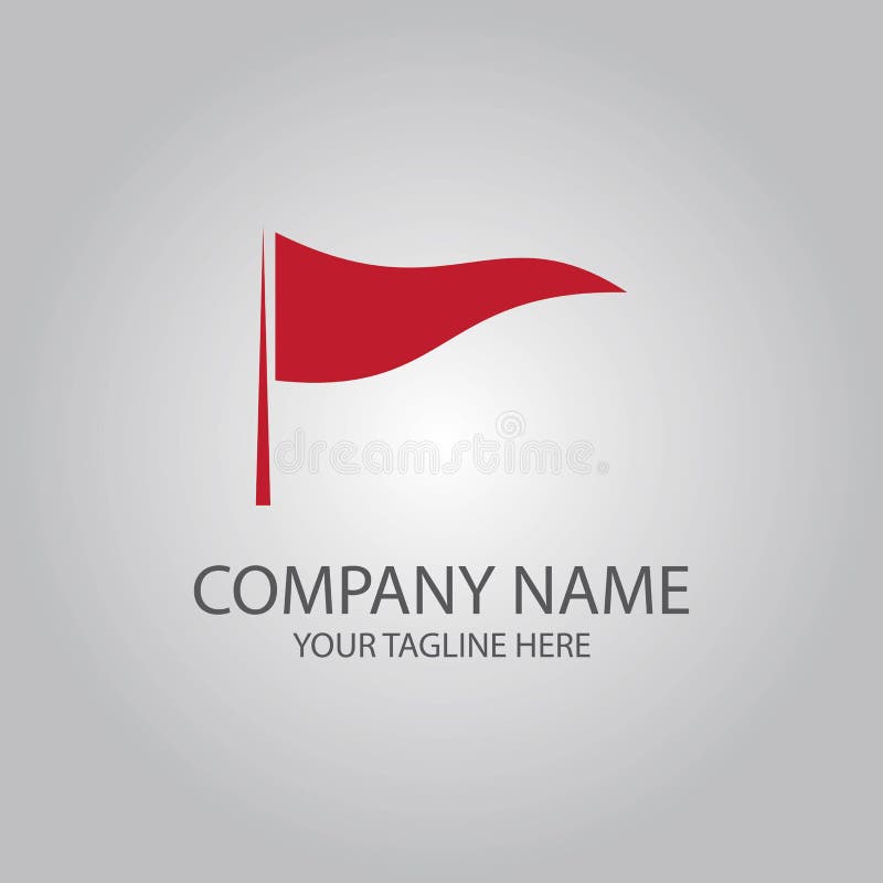 Abstract flag logo vector stock vector. Illustration of geometric ...