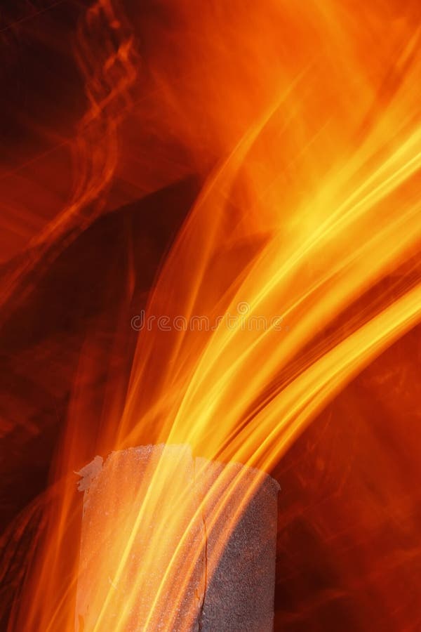 Texture with a Glow from a Fireplace Stock Image - Image of abstract ...