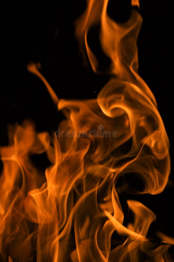Abstract Flames stock image. Image of orange, closeup - 6758665