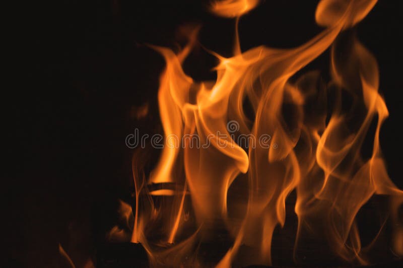 Abstract Flames stock photo. Image of yellow, inferno - 6758672