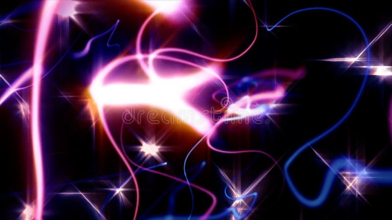 Abstract Flash Light Background with Neon Lights Stock Illustration ...