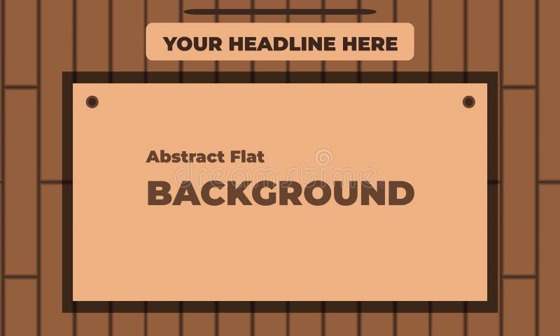 Abstract Flat Background with Color Combination, Simple Design and ...