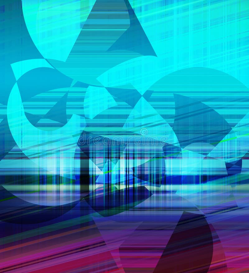 Abstract Flat Decorative Artwork Stock Illustration - Illustration of ...