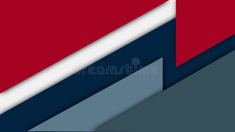 Abstract Flat Geometric Overlap Layout Background Stock Vector ...