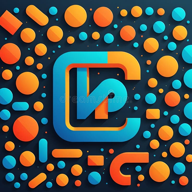 Modern Abstract Icon of Email at Symbol @ – Flat Design Representing ...