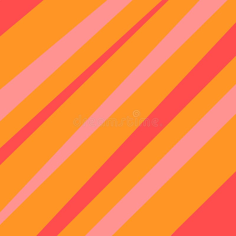 Abstract Flat Pattern Line Orange Red Stock Illustration - Illustration ...