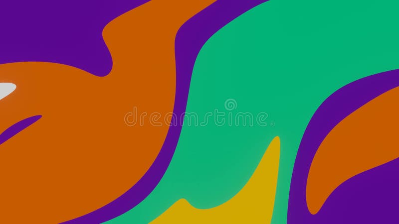 Abstract Flat Style Animation. Seamless Looping Stock Footage - Video ...