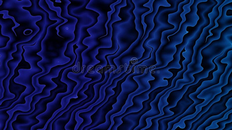 Abstract Floating Blue Waves Animation Background Stock Footage - Video ...