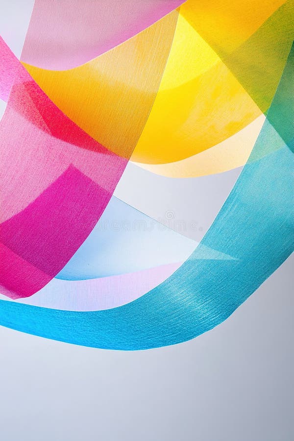 Abstract Floating Color Swatches Create a Modern Artistic Backdrop with ...