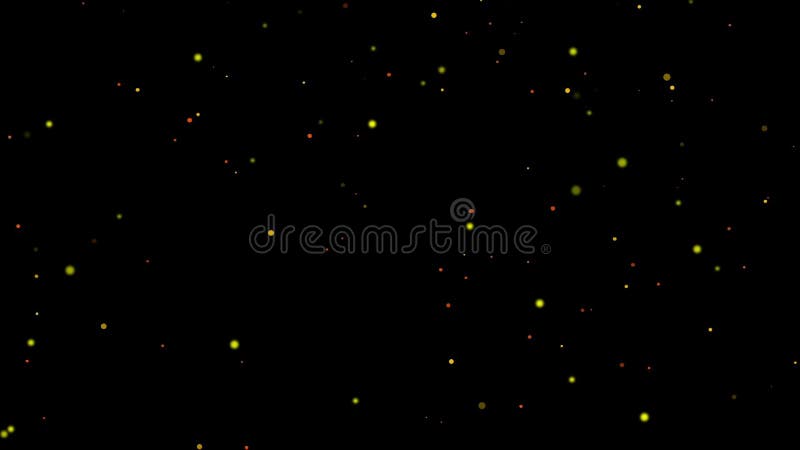 Abstract Floating Particles Loop Motion Background Stock Footage ...