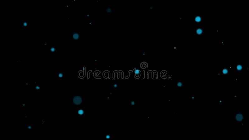 Abstract Floating Particles Loop Motion Background Stock Video - Video ...