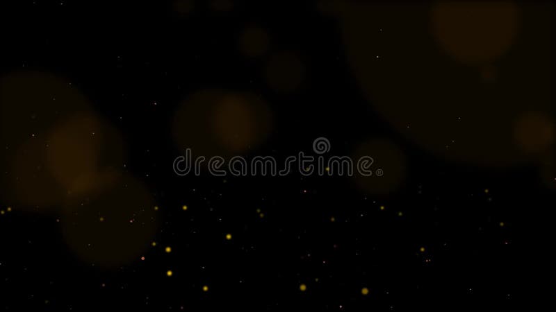 Abstract Floating Particles Loop Motion Background Stock Video - Video ...