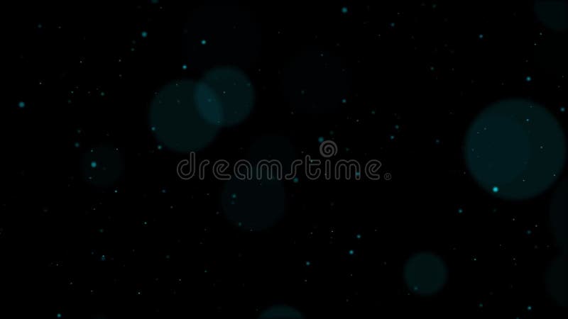 Abstract Floating Particles Loop Motion Background Stock Video - Video ...