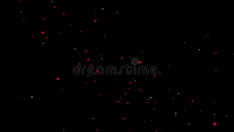 Abstract Floating Particles Loop Motion Background Stock Footage ...