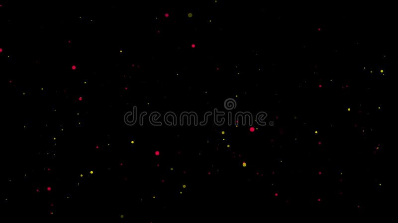 Abstract Floating Particles Loop Motion Background Stock Footage ...