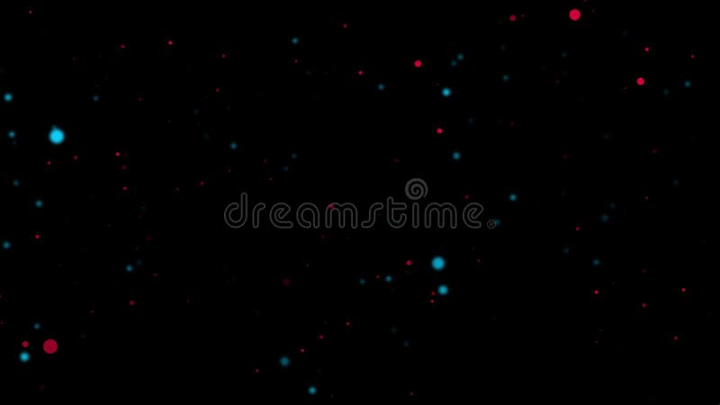 Abstract Floating Particles Loop Motion Background Stock Footage ...