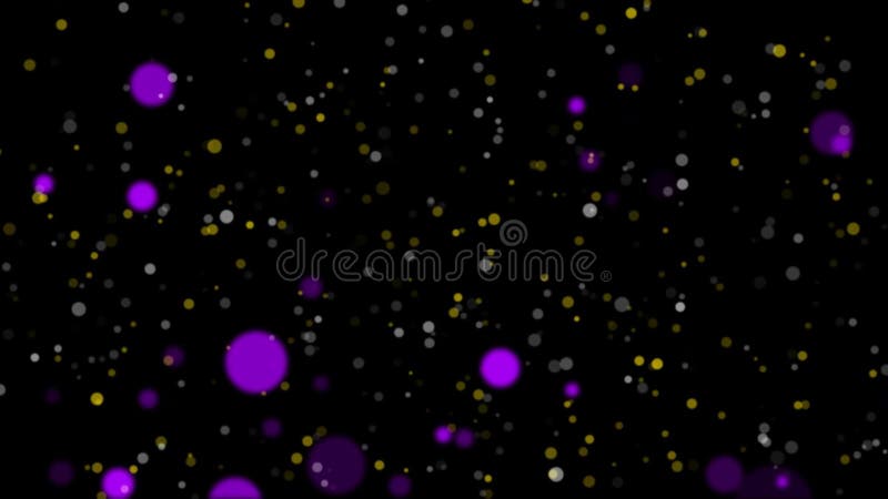 Abstract Floating Particles Loop Motion Background Stock Video - Video ...